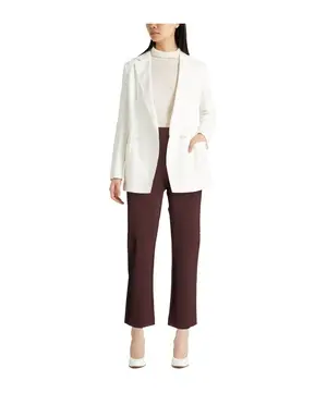 Max Mara Solid Color Flared Trousers