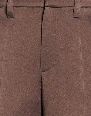 Brunello Cucinelli Satin Wide-leg Pants