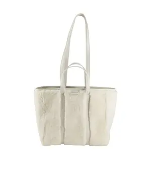 Balenciaga Solid Color Handbags - White