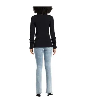 Chloé Solid Long Sleeve Knit Sweater