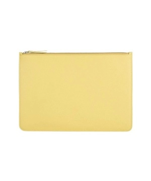MAISON MARGIELA Solid-color Leather Wallet - Yellow