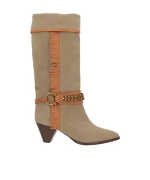 Isabel Marant Étoile Solid Color Boots - Camel