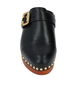 Chloé Minimal Thick-heel Slippers