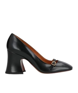 Chloé Minimal Glossy Leather Shoes