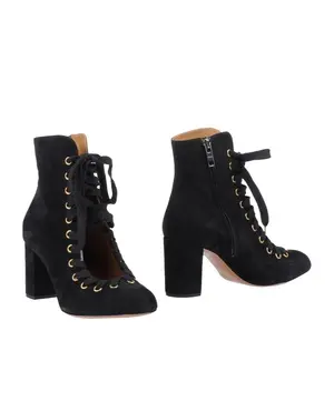 Chloé Solid Leather Shoes - Black