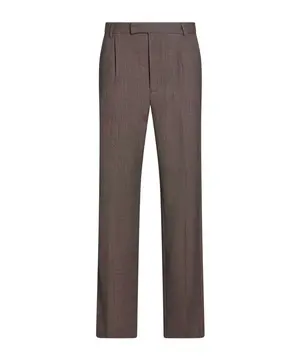 MAISON MARGIELA Geometric Print Straight Leg Trousers