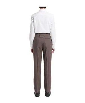 MAISON MARGIELA Geometric Print Straight Leg Trousers