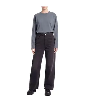 MAISON MARGIELA Solid Color Casual Trousers