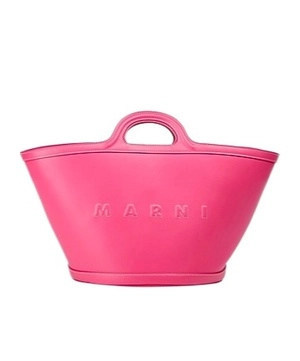 Marni Leather Handbag - Fuchsia