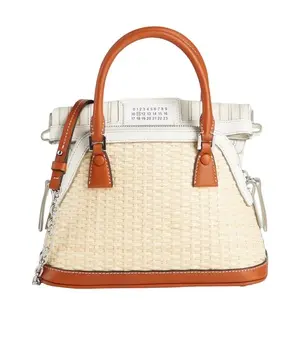 MAISON MARGIELA Strawleather Handbag