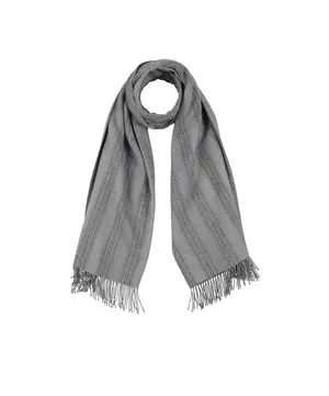 Brunello Cucinelli Solid Color Scarves - Grey