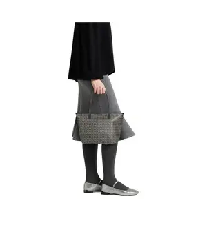 Tory Burch Printed Tote Bag - Black