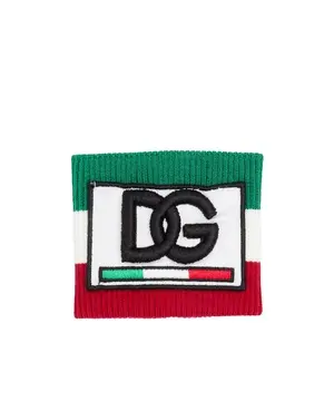Dolce & Gabbana Multicolor Knit Sports Headband