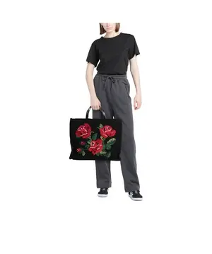 Dolce & Gabbana Large Patterned Tote Bag