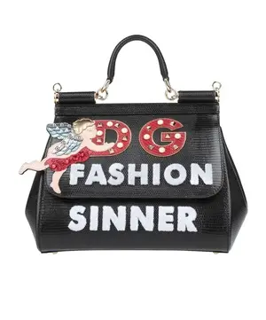 Dolce & Gabbana Letter Printed Handbags