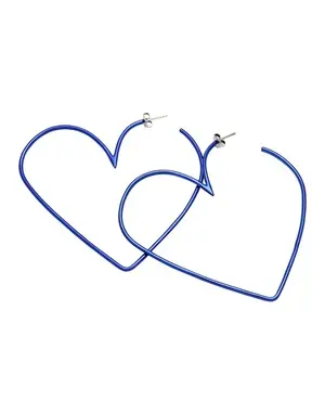 Isabel Marant Étoile Heart Motif Stud Closure Earrings