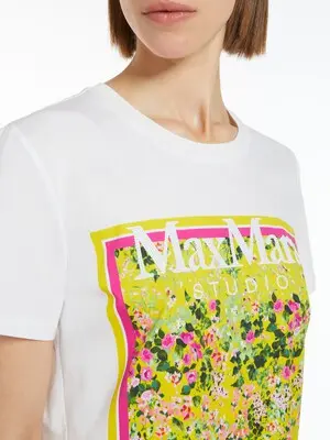 Max Mara Short-sleeved T-shirt With Round Neck