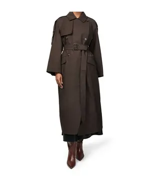 Max Mara Long Trench Coat