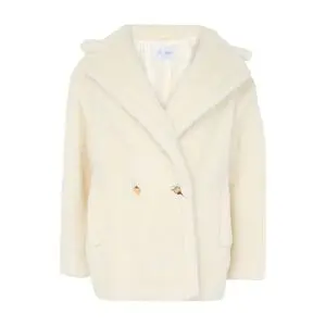 Max Mara Olga Aviator Jacket - White