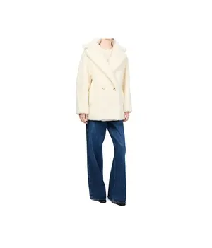 Max Mara Olga Aviator Jacket - White