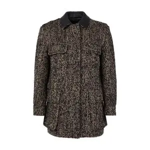Max Mara Angio Coat - Black