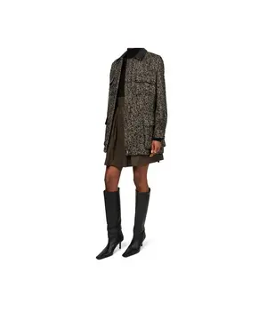 Max Mara Angio Coat - Black
