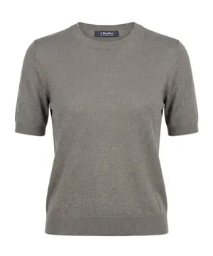 Max Mara Giulietta Crewneck Knitted Jumper - Gray