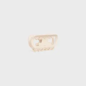 Celine Maillon Triomphe Hair Claw - Ivory