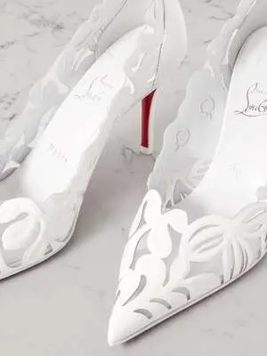 CHRISTIAN LOUBOUTIN Apostropha Petunia High Heels