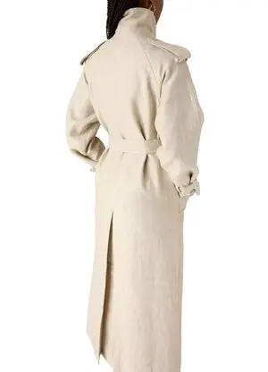 Max Mara Long Belted Trench Coat