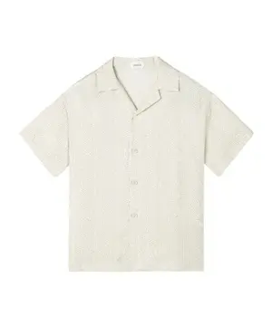 Versace Printed Silk Twill Shirt