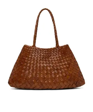 Dragon Diffusion Santa Croce Large Handbag - Tan