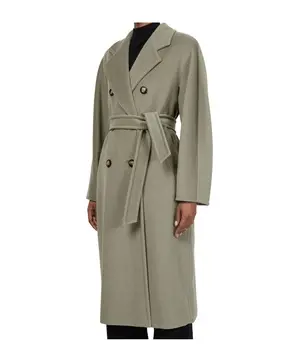 Max Mara Lapel Long-sleeved Coat
