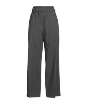 Brunello Cucinelli High-waisted Straight-leg Pants - Black