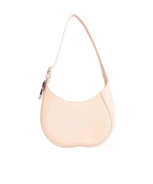 Burberry Plain Colour Shoulder Bag - Nude