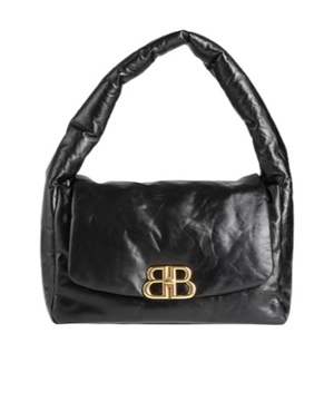 Balenciaga Medium-sized Leather Hobo Bag