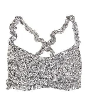 GANNI Sequined Vest