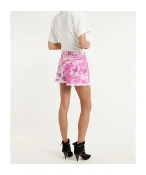 Isabel Marant Étoile Multi-colored High-waisted Denim Shorts