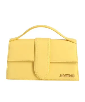 Jacquemus Suede Flap Bag - Yellow
