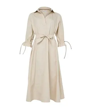 Max Mara Belted Maxi Dress