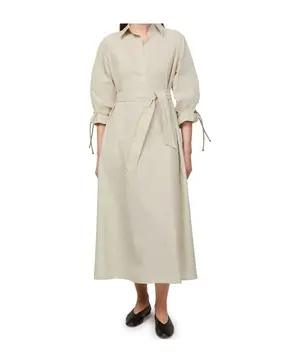 Max Mara Belted Maxi Dress