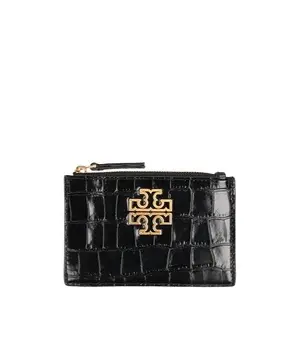 Tory Burch Leather Material Wallet - Black
