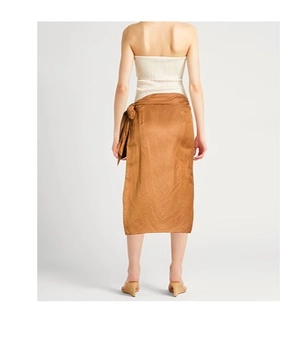 Max Mara Belted Wrap Skirt