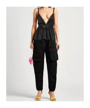 GANNI Deep V Neckline Top