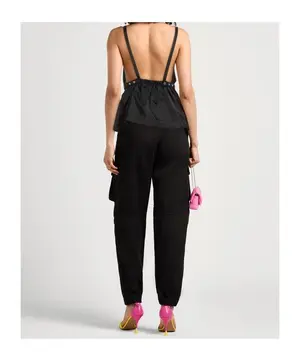 GANNI Deep V Neckline Top