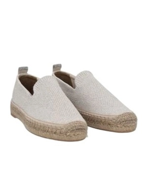 Brunello Cucinelli Weaving Straw Shoes