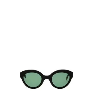GANNI Cat-eye Sunglasses - Green