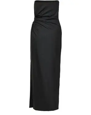 Max Mara Silva Corseted Draped Dress