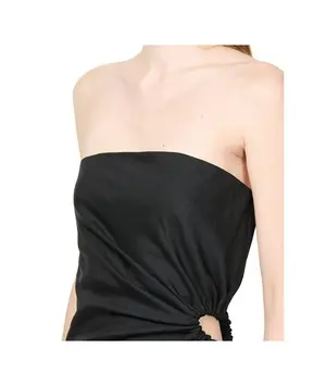 Max Mara Silva Corseted Draped Dress