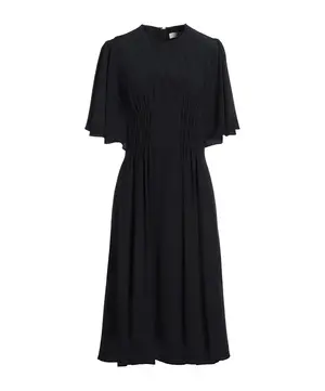 Chloé Round Neck Flared Dress